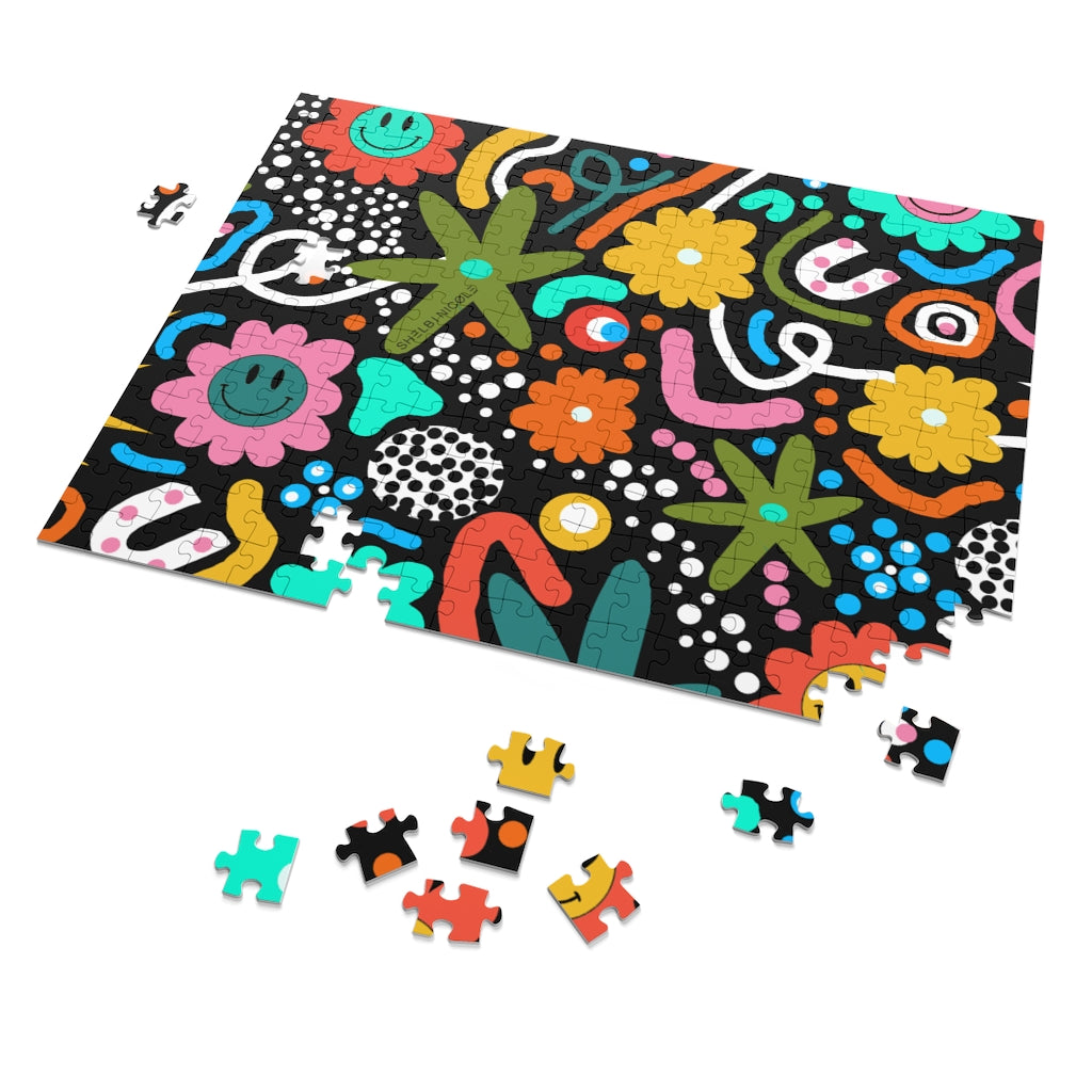 Smiley Jigsaw Puzzle by Shelbi Nicole – Shelbi Nicole Designs